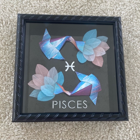 Wall Decor | New Handmade Origami Pisces Fish Zodiac Horoscope Symbol ...
